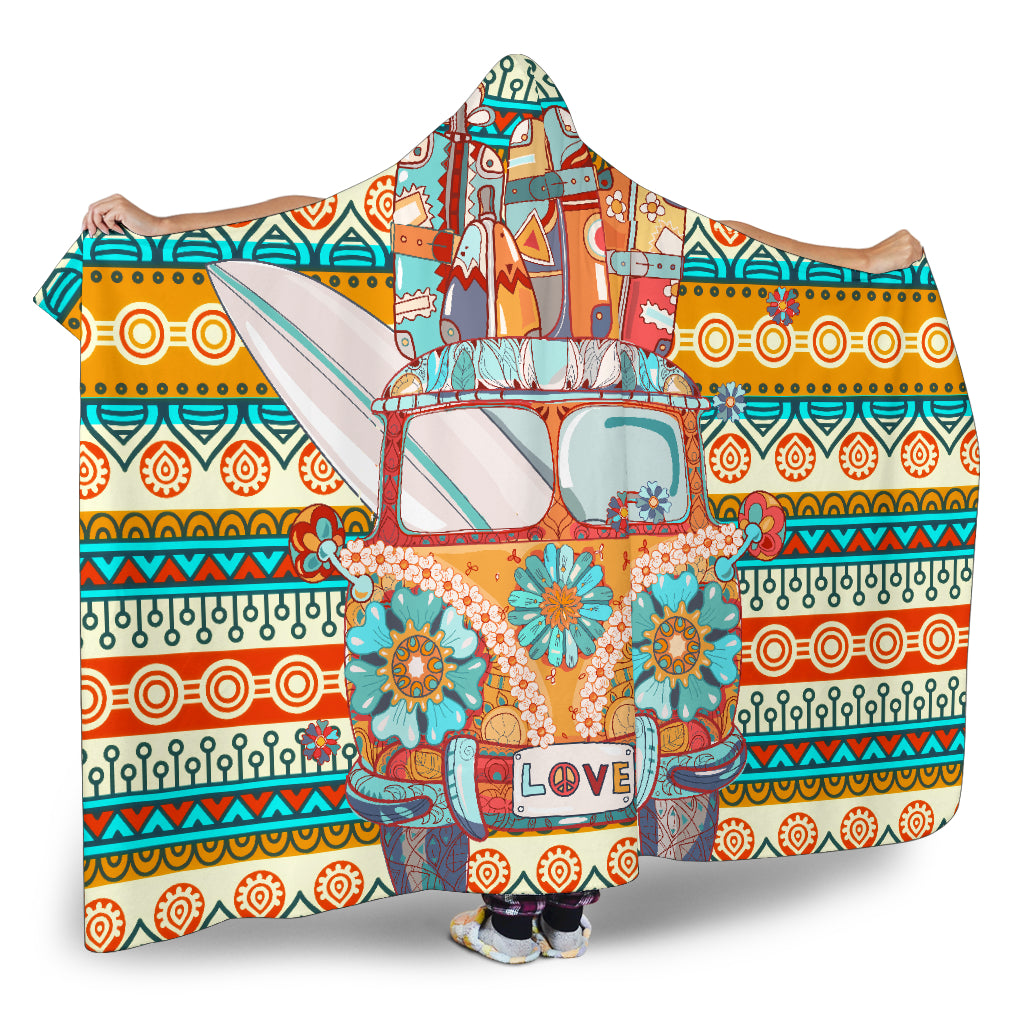 Tiki Love Bus Hooded Blanket – Aircooled Lifestyle