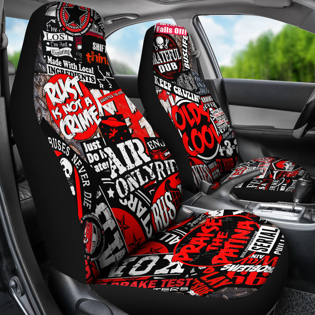 Sticker Bomb Seat Covers – Aircooled Lifestyle